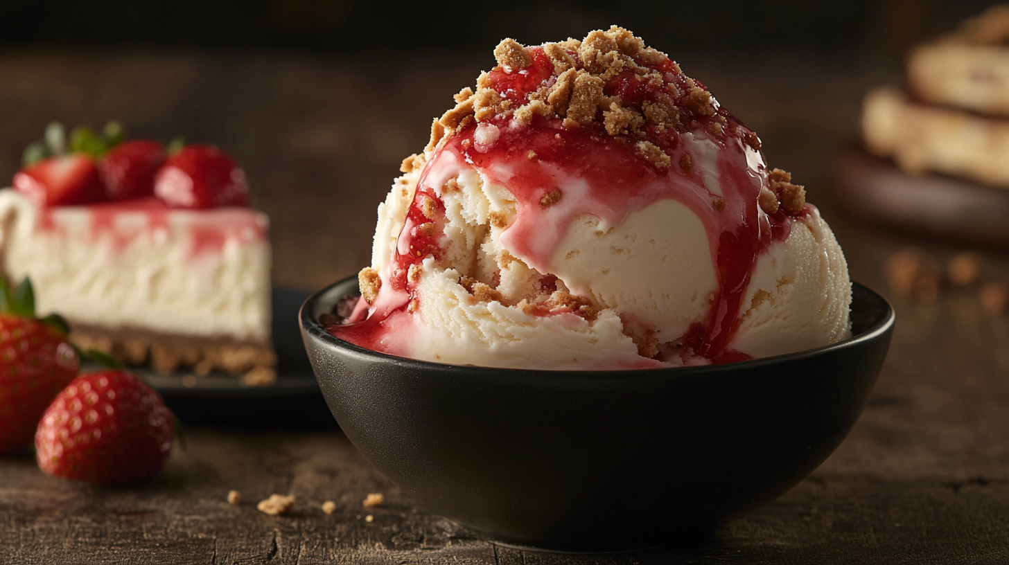 The Ultimate Cheesecake Ice Cream Recipe – Creamy, Tangy,